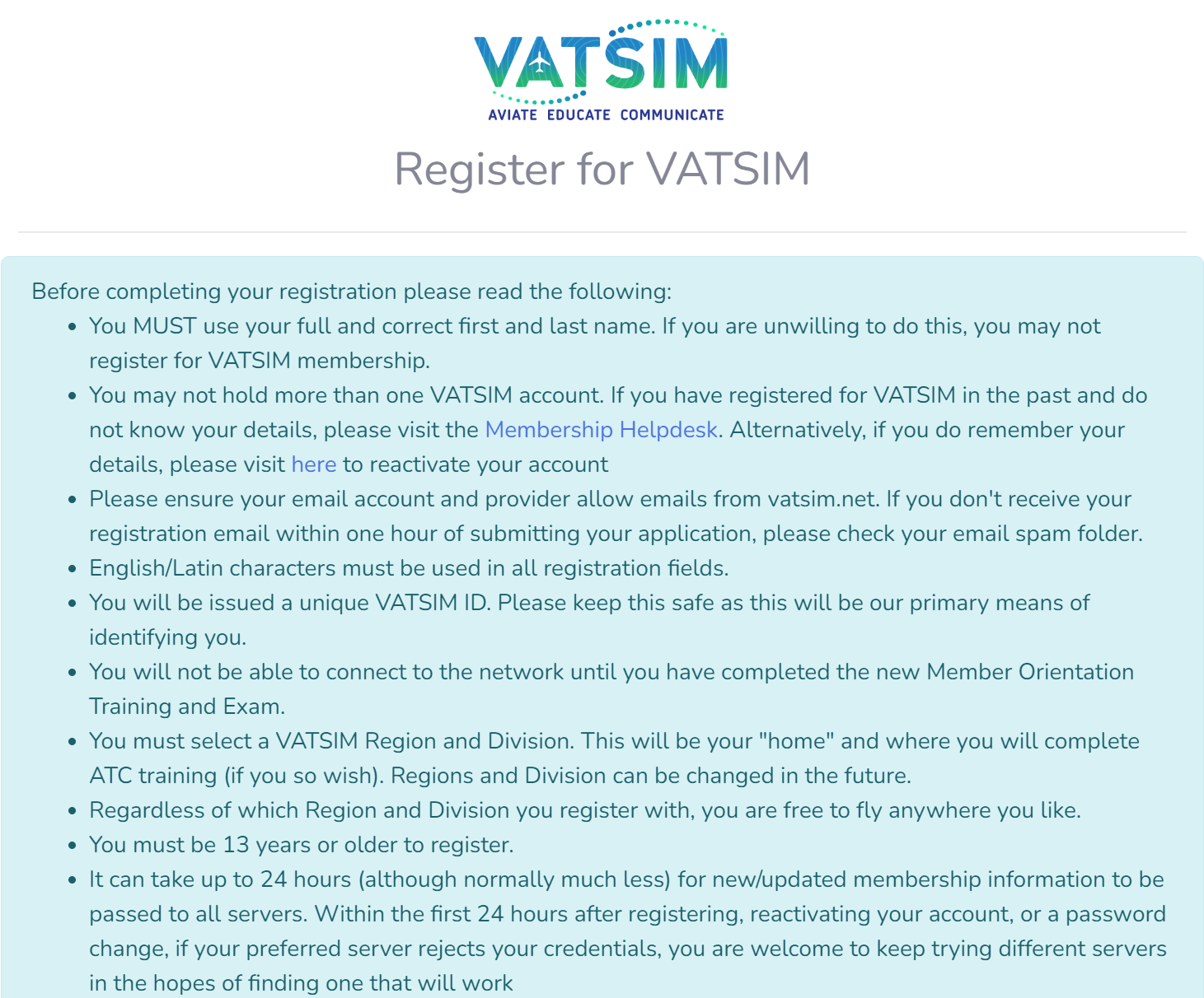 Getting Started with the VATSIM ATC Application